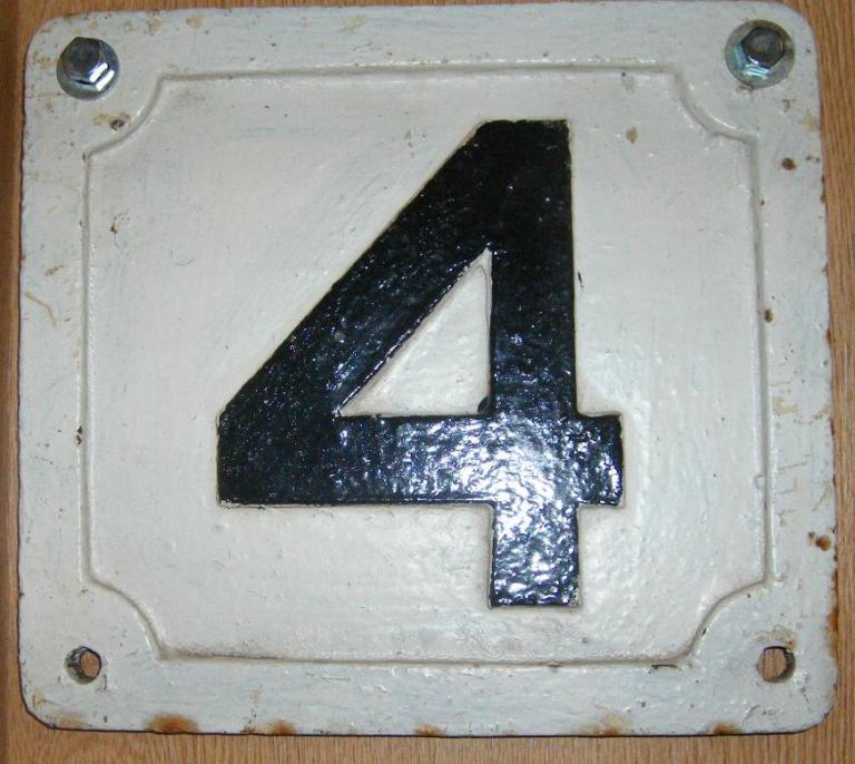 Railway Relics – Bridge Number Plates | Chasewater Railway Museum