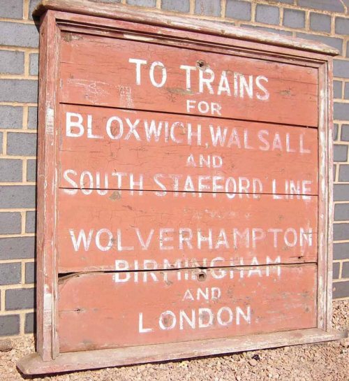 Chasewater Railway Museum Catalogue – Signage | Chasewater Railway Museum