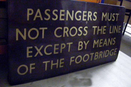Chasewater Railway Museum Catalogue – Signage | Chasewater Railway Museum