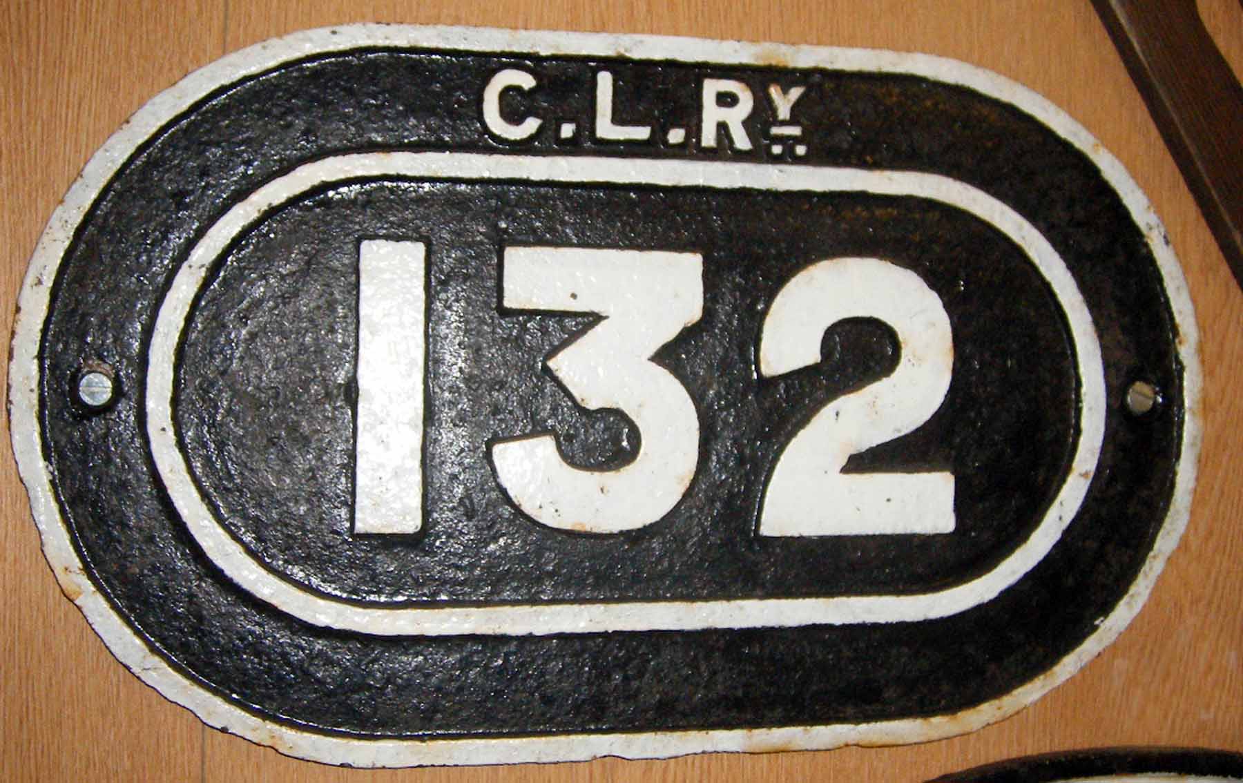 Chasewater Railway Museum Catalogue – Railway Bridge Plates ...