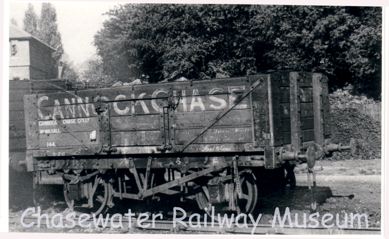 05150 Cannock Chase Colliery Co. coal wagon | Chasewater Railway Museum